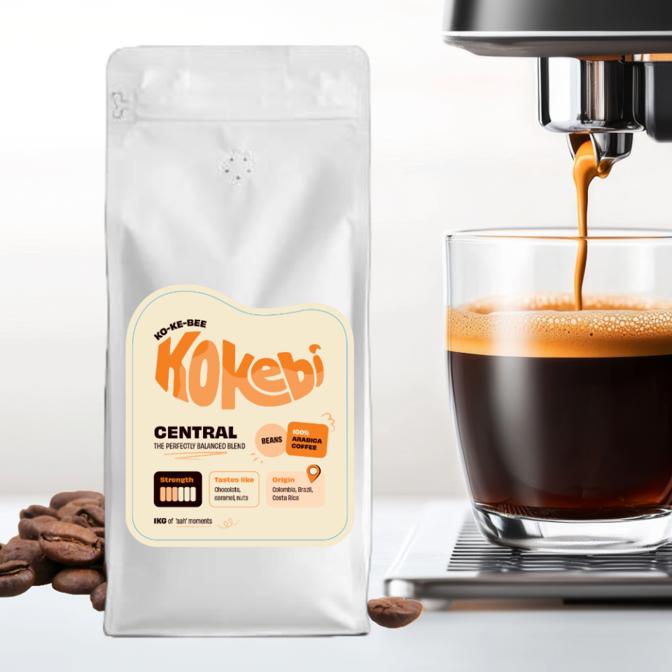 Kokebi Coffee | Central | Medium Roast | 1kg Coffee Beans | Logic Vending