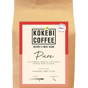 Kokebi Coffee | Pure | Medium Dark Roast | 1kg Coffee Beans | Logic Vending